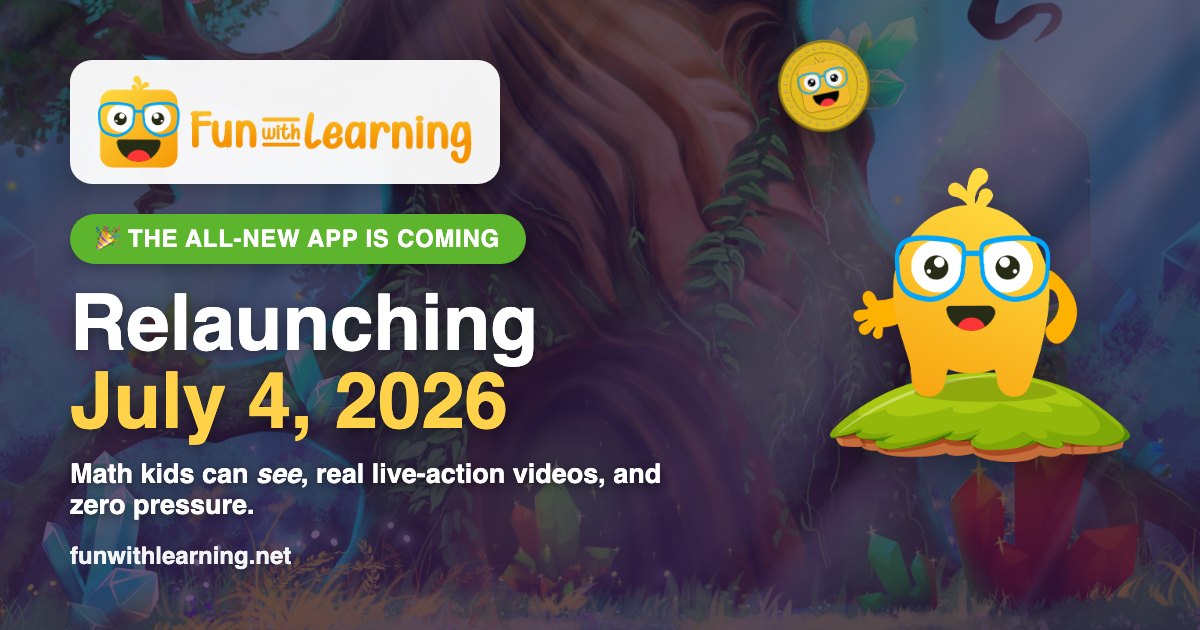 Fun With Learning — math worlds, math games, live videos & stories for ...